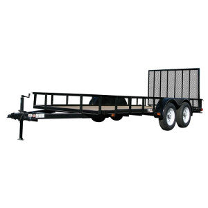 Carry On Trailer, 7X12GW2BRK 7000 lb. GVWR Heavy Duty Utility Trailer ...